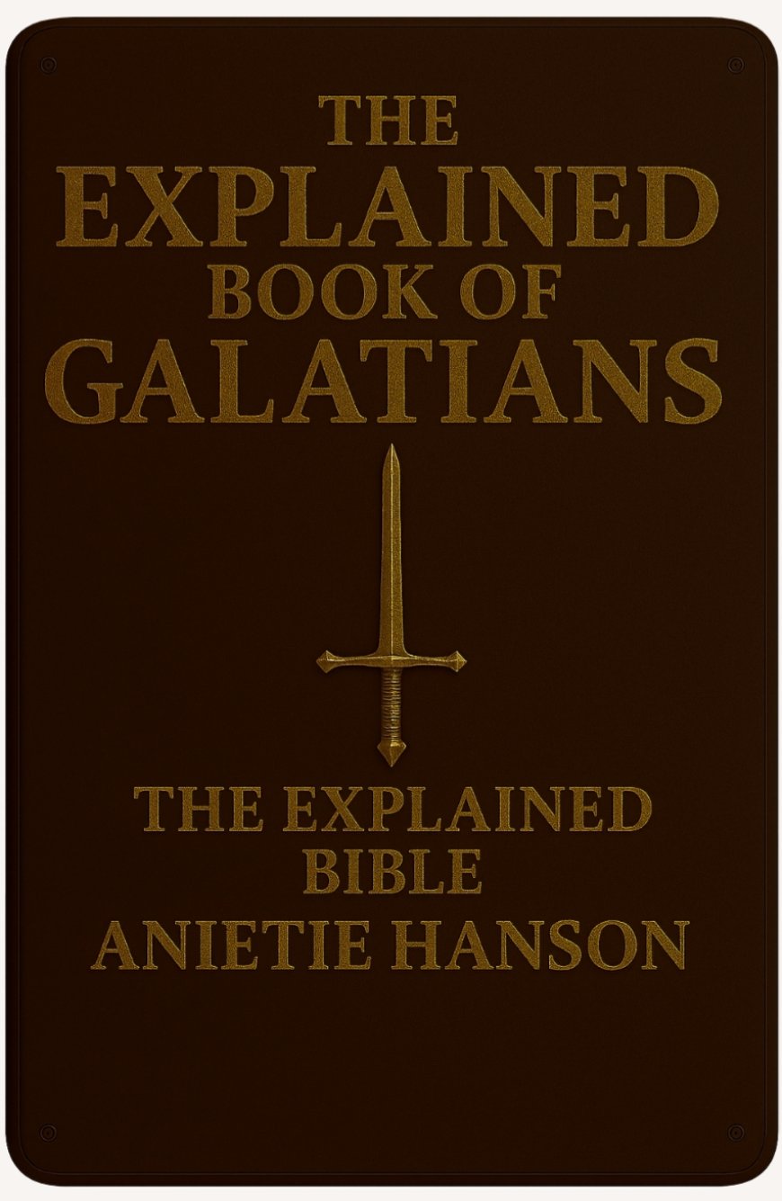 The Explained Book of Galatians Chapter 3 - SweetGospel